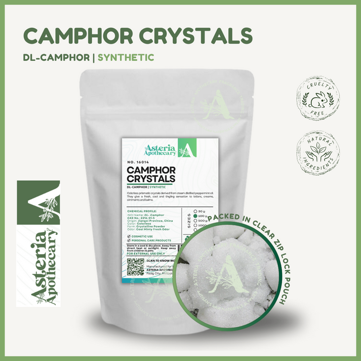 Camphor Crystals – Asteria Apothecary