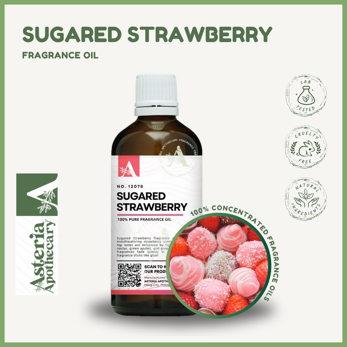Sugared Strawberry Fragrance Oil – Asteria Apothecary