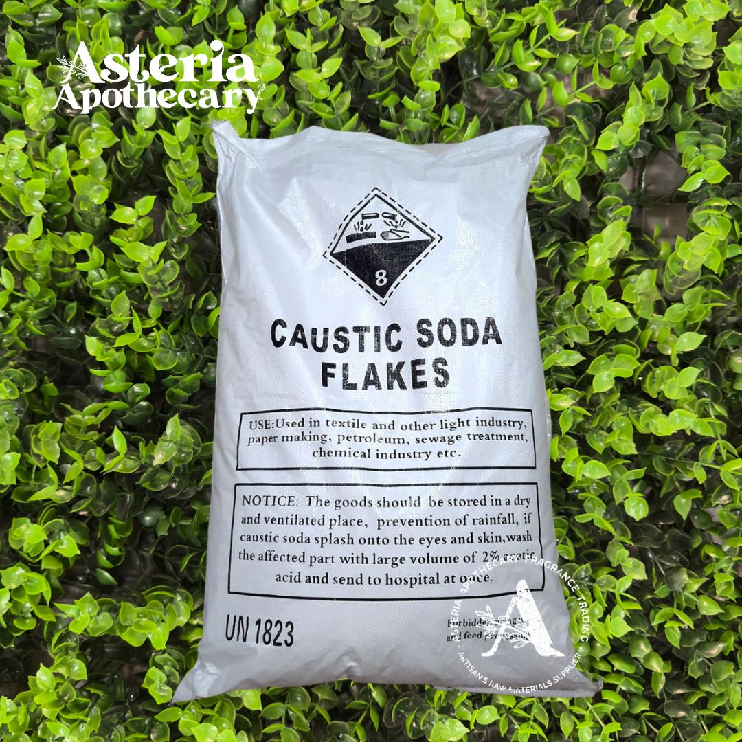 Caustic Soda Flakes | Lye – Asteria Apothecary